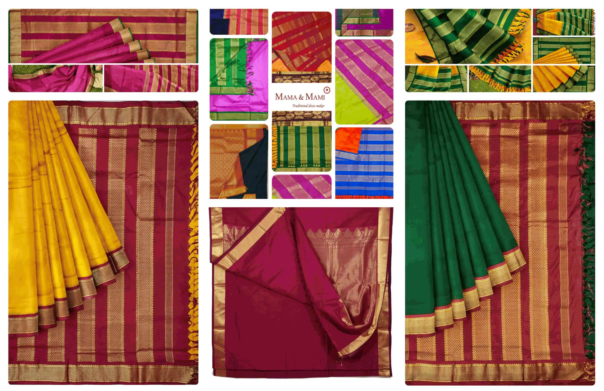 Madisar and panchakacham sarees