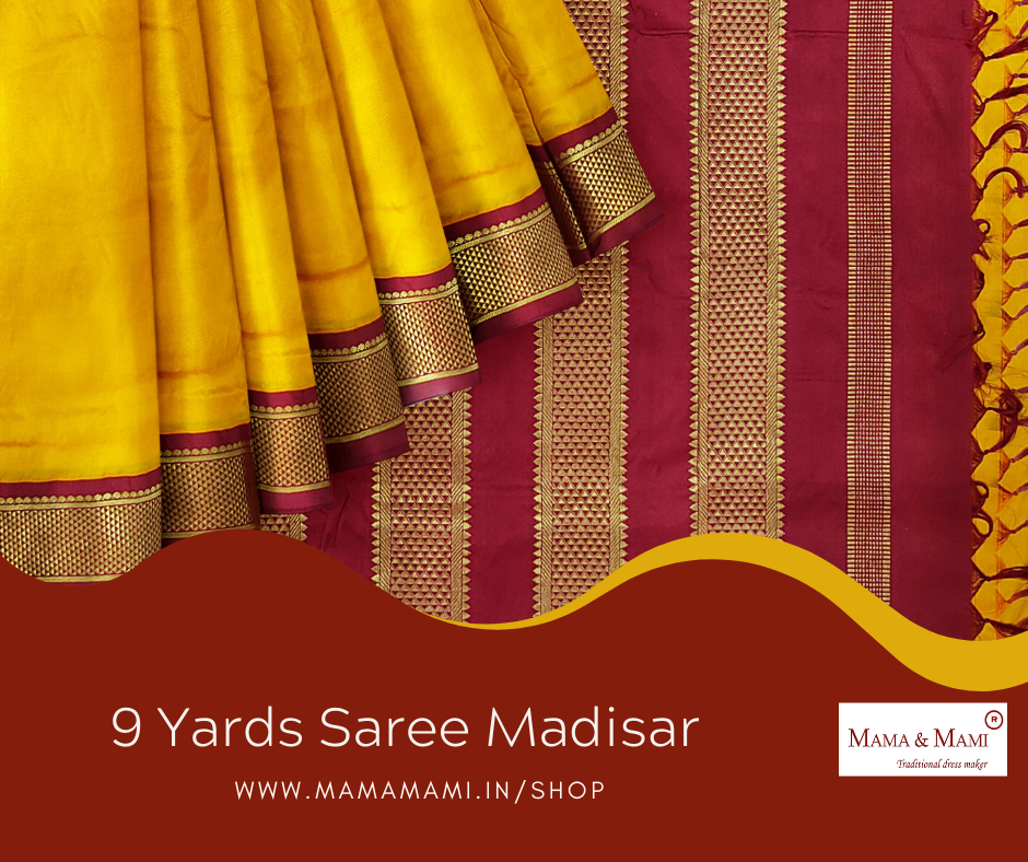 A Grand Grahapravesam with Readymade Madisar Saree 10 yards Silk